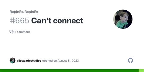 Cant Connect · Issue 665 · Bepinexbepinex · Github