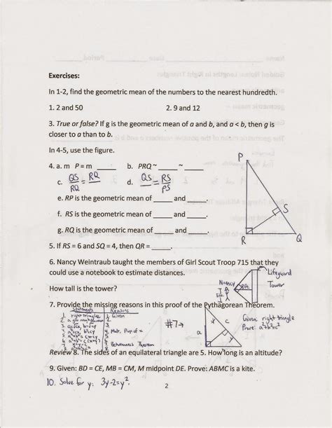 Geometry Common Core Style April 2017