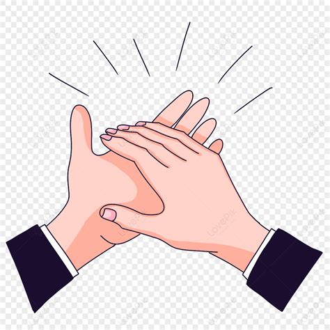 감동적인 박수 일러스트 클립 아트 손바닥 신체 격려하다 Png 일러스트 무료 다운로드 Lovepik