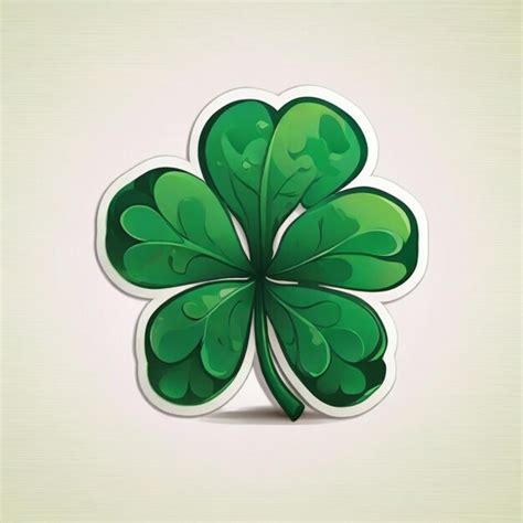 Premium Vector Shamrock Vector Background