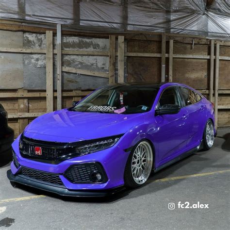 2016 2021 10th Gen Honda Civic Aerolution Tr Style Side Skirts For
