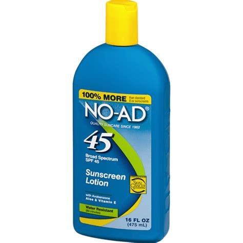 Noad Products Noad Sunscreen Lotion Spf 45 16 Fl Oz Shipt