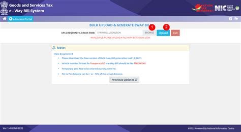 How To Generate E Way Bill Using Json File Free 100 Free Gst Billing Software For Every