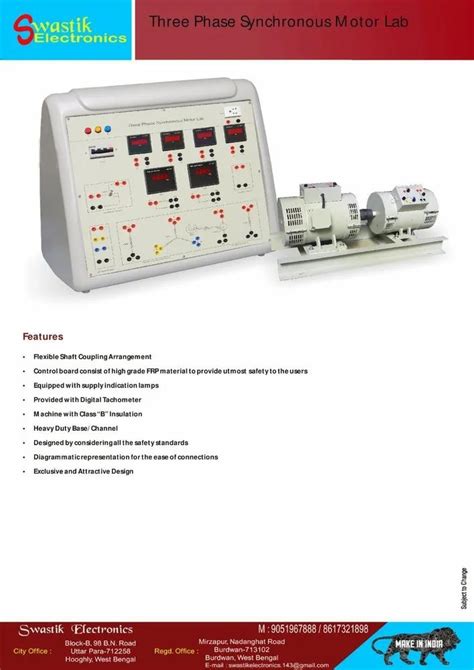 Single Phase Transformer Lab At 19200 Unit Power Electronic Trainer In Kolkata ID 22281718288