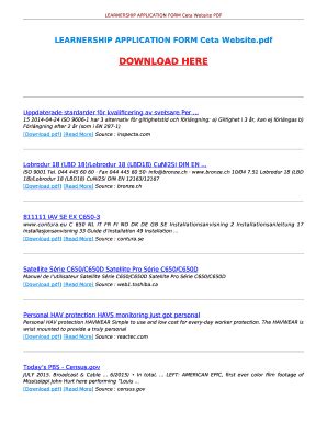 Guidance On How To Fill Learnership Application Form Fill And Sign Printable Template Online