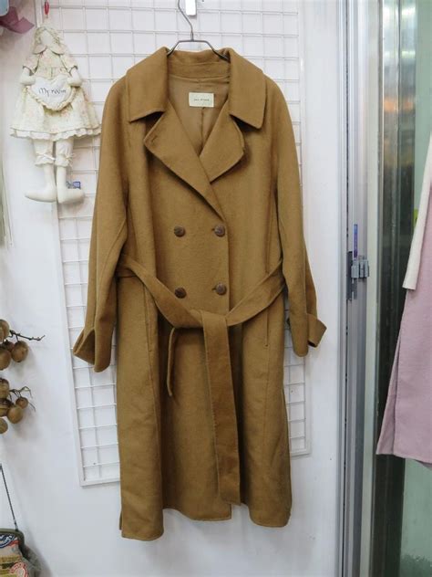 막스 스튜디오 울캐시미어 핸드메이드 롱코트 헬로마켓