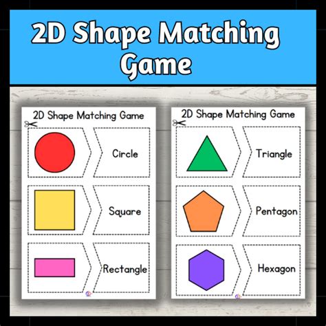 2d Shape Matching Game Primaryresourcerack