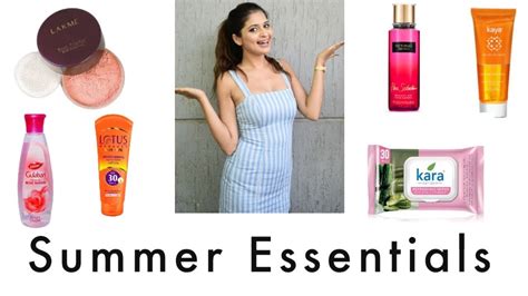 Summer Essentials Skincare During The Summer Youtube