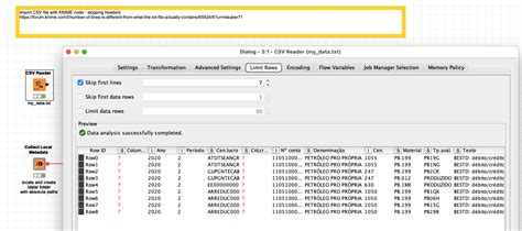 Number Of Lines Is Different From What The Txt File Actually Contains Knime Analytics Platform