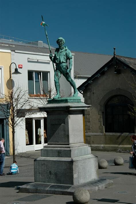 Lone Pikeman Statue In The Bullring In Wexford Town Wexford Town Wexford Waterford Ireland