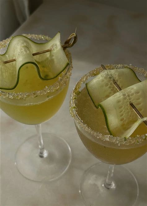 Cucumber Basil Spritz Mocktail Mocktails Spritz Recipe Cucumber