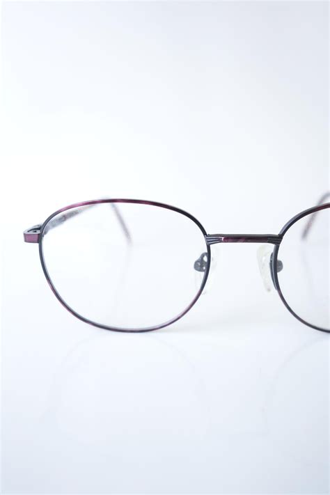 Wire Frame Reading Glasses Decorated Greek Letters