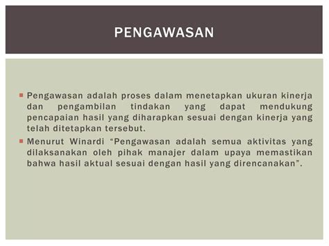 Pengawasan Dan Evaluasi Pptx