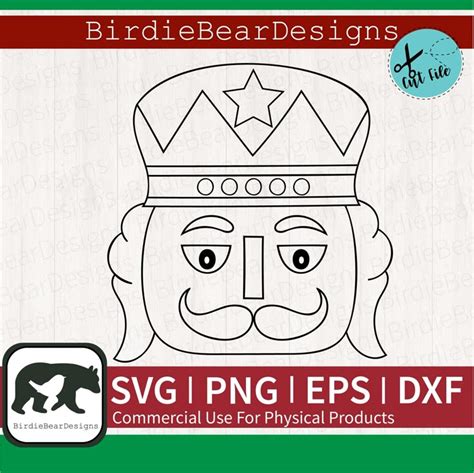 Nutcracker Face Svg Nutcracker Svg Nutcracker Clipart Nutcracker