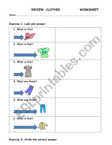 Esl Pages Thisthatthesethose Worksheets