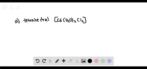 Solved Determine If Each Of The Following Complexes Exhibits Geometric Isomerism If Geometric