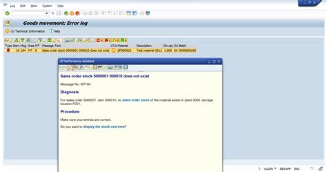 Solved Sap Message No M7184 Sales Order Stock Does N Sap Community