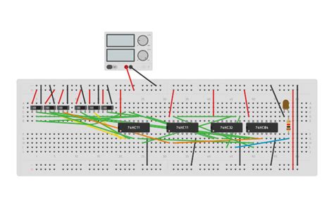 Circuit Design 4 1 Mux Tinkercad