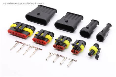 Auto Automotive Electircal Connectors Wire Harness Connectors Terminals Tyco Te Fci Connectors