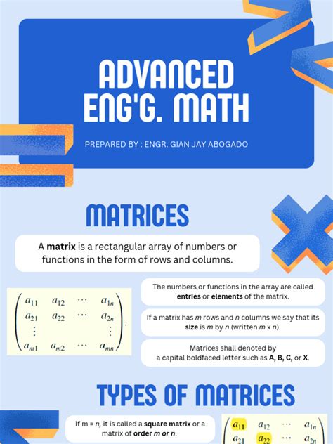 Advanced Engg Math Matrices Pdf Matrix Mathematics Mathematical Relations