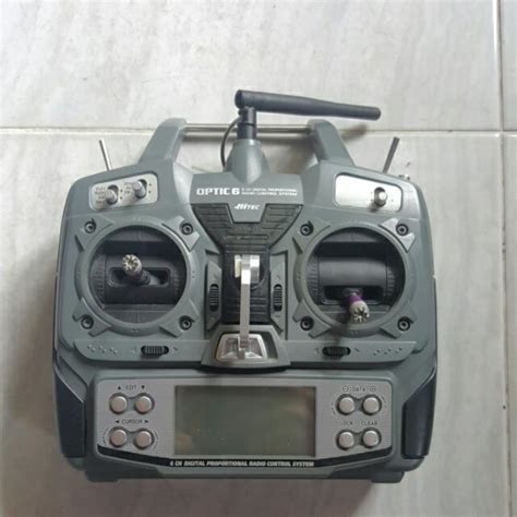Hitec Optic 6 6 Channel Controller Hobbies Toys Toys Games On Carousell