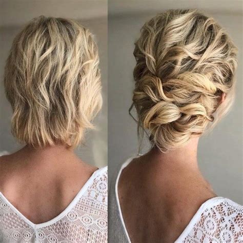 30 Updos For Short Hair To Steal For Your Special Look Hair Adviser Short Wedding Hair
