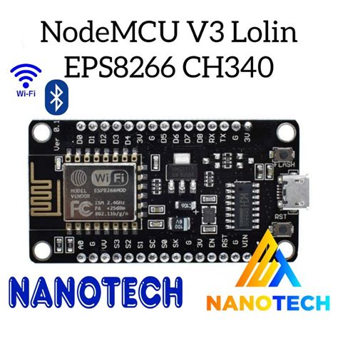 Jual Nodemcu V3 Ch340 Wireless Module Nodemcu Esp8266 Wifi Shopee Indonesia
