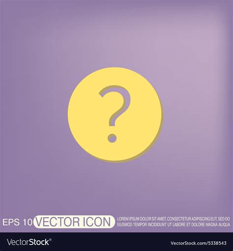 Question Mark Royalty Free Vector Image VectorStock