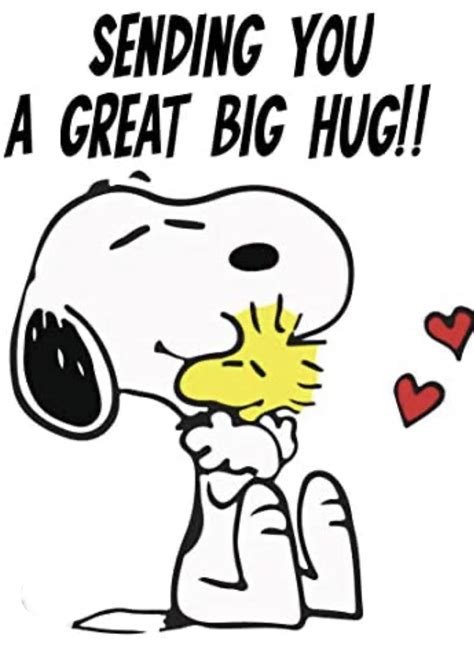 Pin On Snoopy Bilder In 2024 Snoopy Love Big Hugs Hug