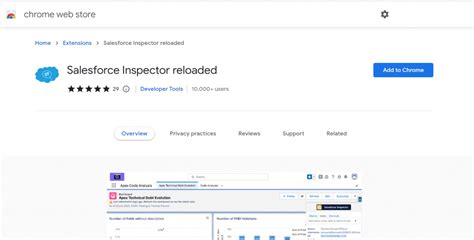 Salesforce Inspector Reloaded Chrome Extension