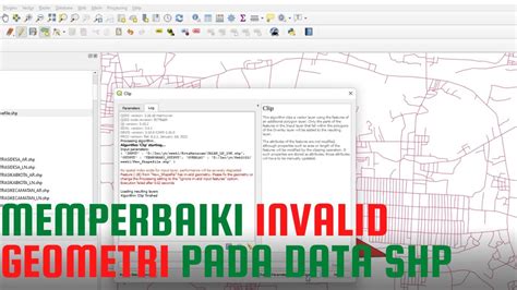 Cara Memperbaiki Geometri Di Qgis Fix Geometries In Qgis Youtube