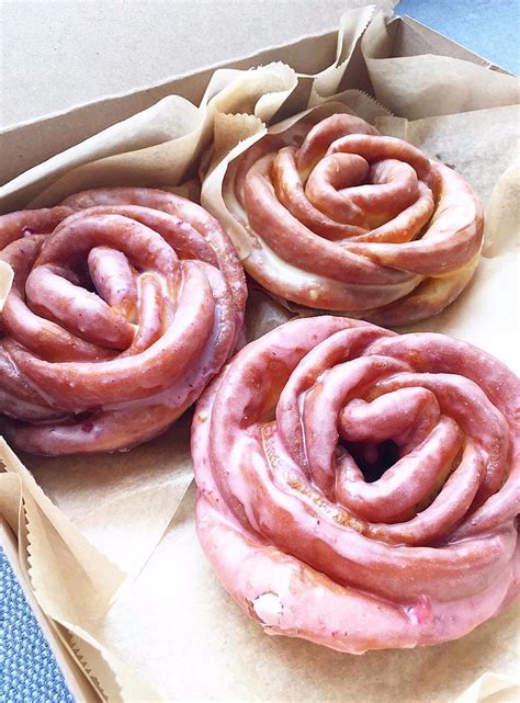 Rose Shaped Doughnuts Ps Food
