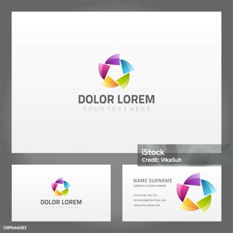 컬렉션 명함 사실 템플릿 여러 가지 빛깔의 회전잎 기하학적 모양 벡터 3차원 형태에 대한 스톡 벡터 아트 및 기타 이미지 3차원 형태 개체 그룹 광고 Istock