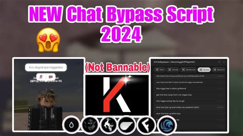 Fe New Chat Bypass Script Kirclebypasser Roblox Script 2024 Youtube