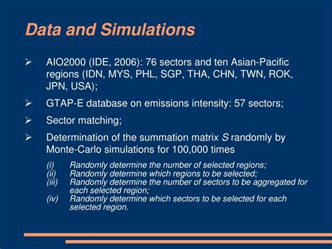 ppt aggregation effect in carbon footprint accounting by the multi region input output model