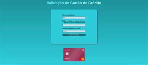 Praticando Javascript Html E Css Criando Uma Página De Validação De