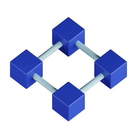 Illustrazione 3d Della Connessione Blockchain 9664900 Png