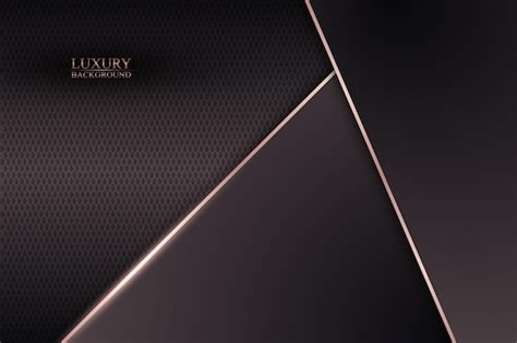 Premium Vector Luxury Stripes On Metallic Texture Background Vector
