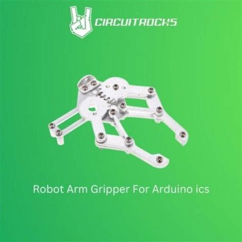 Robot Arm Gripper For Arduino Ics Lazada PH