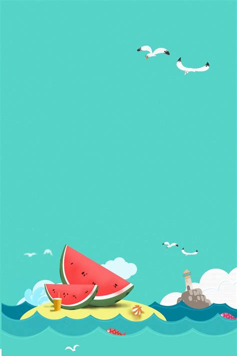 Summer Beach Background Png And Psd
