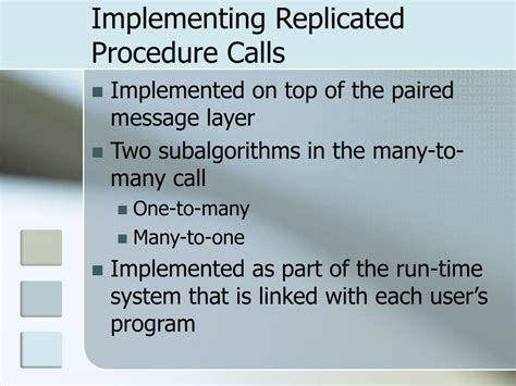 ppt replicated distributed systems powerpoint presentation free