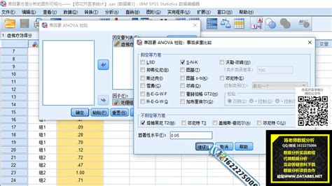 【折线图】使用spss绘制单因素方差分析折线图——【杏花开医学统计】 哔哩哔哩