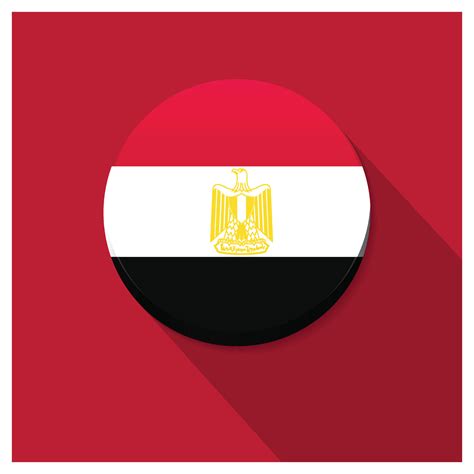 Egypt Flag Design Vector 14297389 Vector Art At Vecteezy