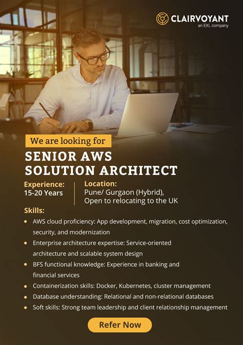 Awsarchitect Cloudinnovation Dataanalytics Techcareers Joinusnow