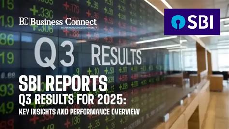 Sbi Reports Q3 Results For 2025 Key Insights And Performance Overview