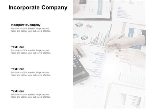 Incorporate Company Ppt Powerpoint Presentation Model Gallery Cpb Powerpoint Slides Diagrams