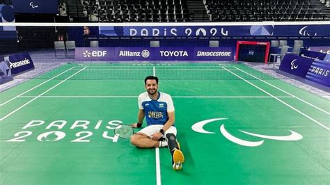 nitesh kumar wins gold in badminton at paris paralympics 2024 secures second gold medal for india