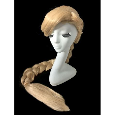 Wg41 Tangled Rapunzel Cosplay Adult Costume Women Wig Extra Long Extra