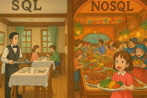 Set Menu Sql Structured Consistent Buffet Nosql Flexible