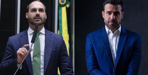 Eduardo Bolsonaro Critica Pablo Marçal Por Desmarcar Entrevista ‘É Pra